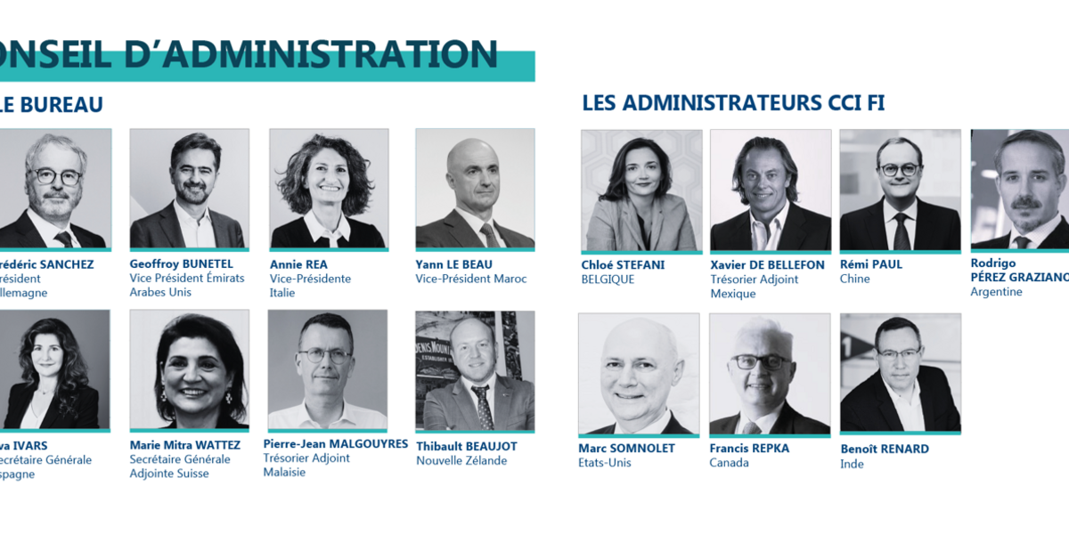 CCI France International wybrała nową Radę Administracyjną | CCI France ...