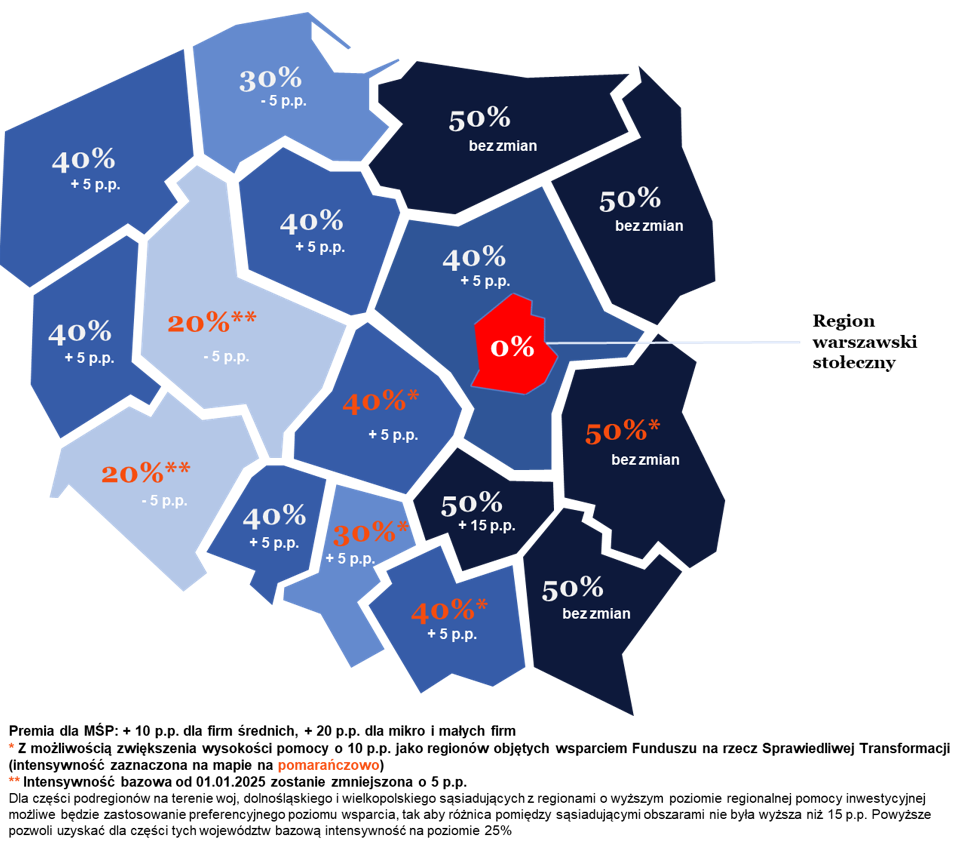 Nowa mapa pomocy regionalnej: rachunek zysków i strat | CCI France Pologne